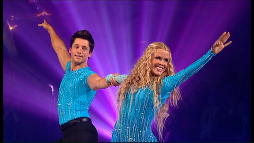 Dancing on Ice - Third show - Melinda Messenger - Big Brother UK ...