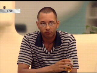 Jon Tickle in Big Brother 4 - Anouska's eviction night - Big Brother UK ...